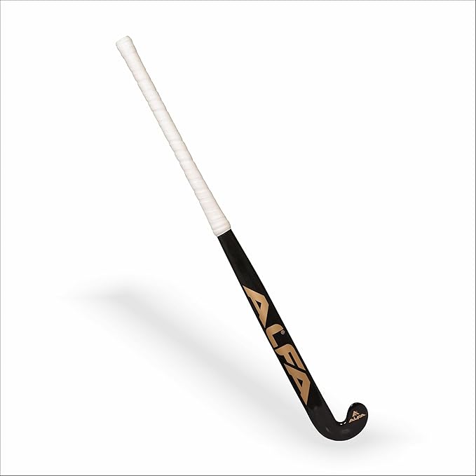ALFA Indoor I50 Hockey Stick | Color: Black | Material: 50% Carbon Com ...